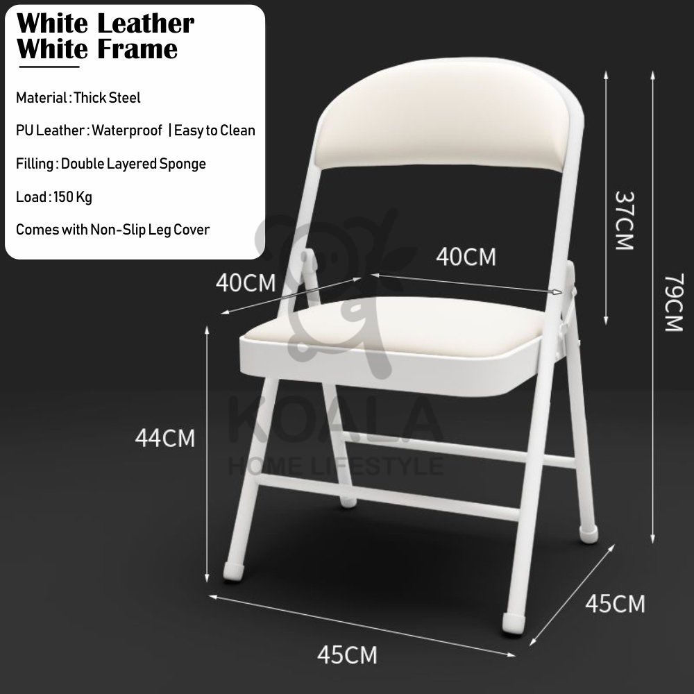🇸🇬Koala Home🔥Foldable Chair Folding Chair Waterproof Seat Designer ...