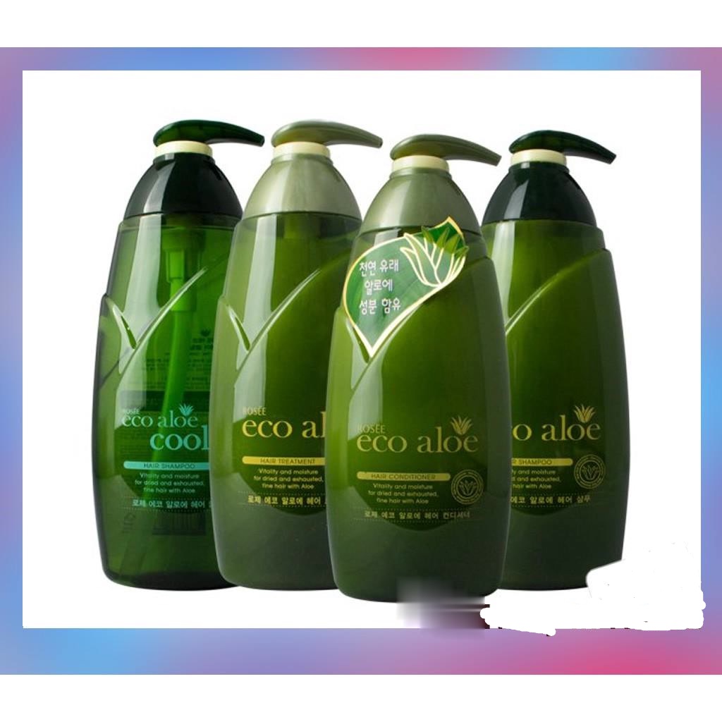 [SG STOCK] Rosee Ecopure Aloe Hair [SOMANG] Shampoo or Conditioner and ...