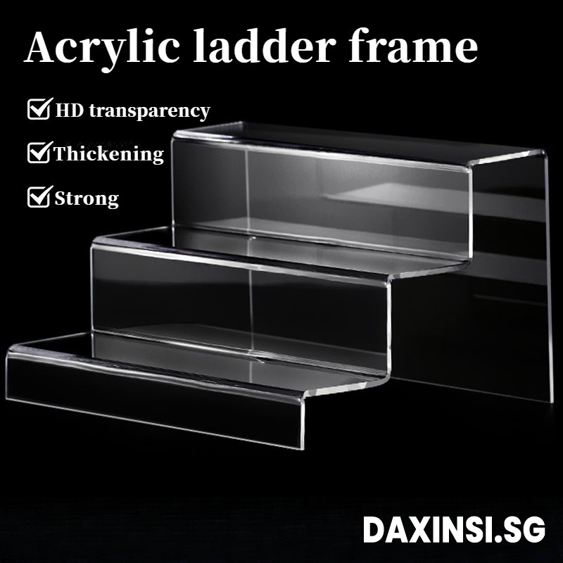 DAXINSI Acrylic Display rapezoidal Display Stand Cosmetic Storage Rack ...