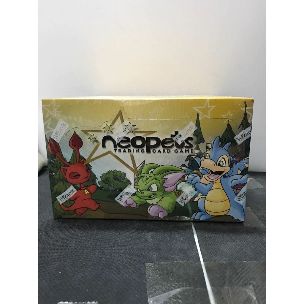 Neopets TCG Two-Player Starter Set New Sealed Case with 8 Sealed ...