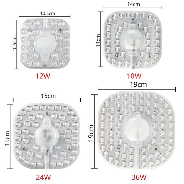 LED Ceiling Light replacement Magnetic led light module 12W 18W 24W 36W ...