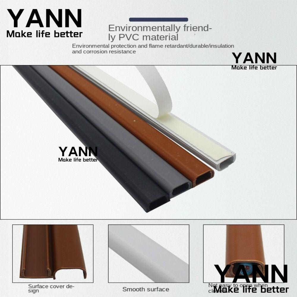 YANN1 Floor Cord Cover, Anti-crushing Durable Cord Protector, Cable ...