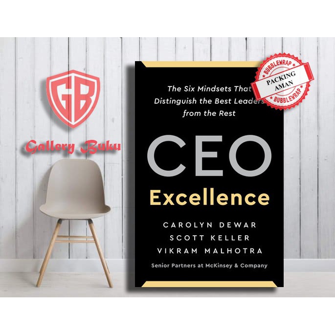 Ceo Excellence: The Six Mindsets by Carolyn Dewar (English) | Shopee ...