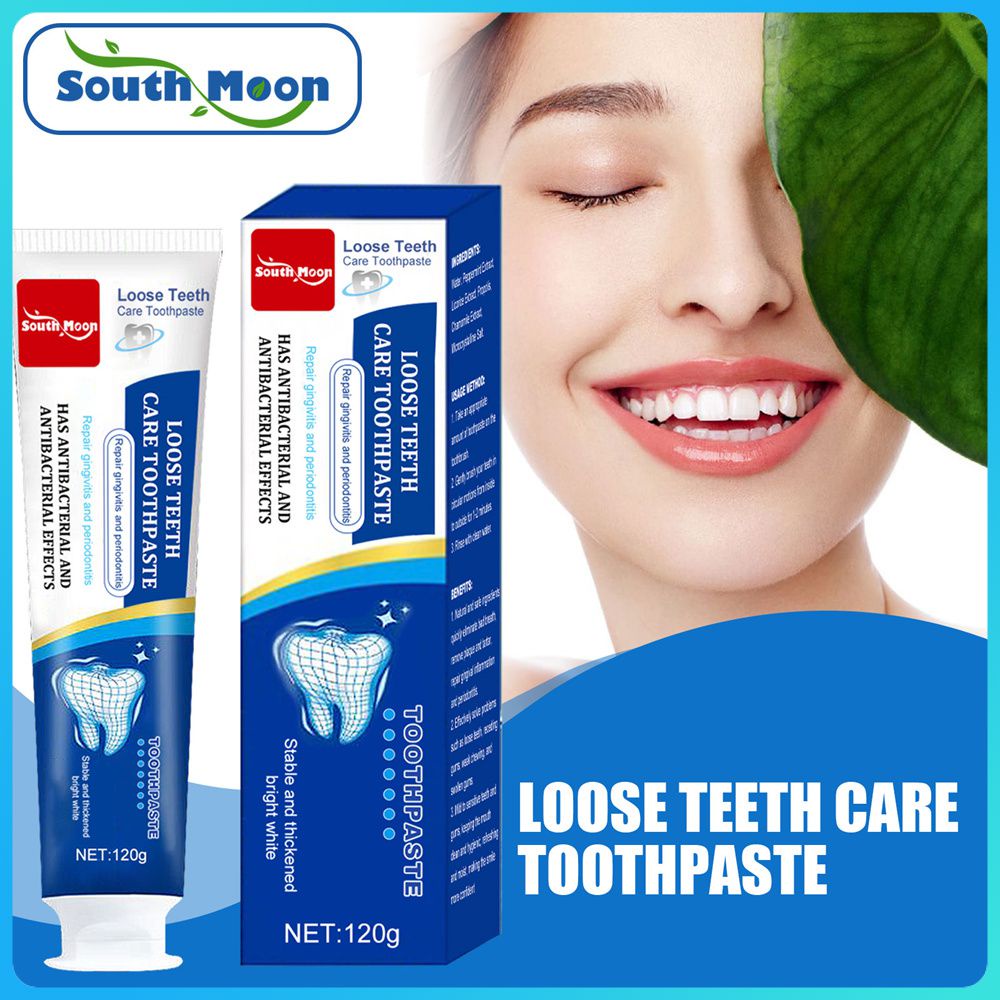 South Moon Loose Teeth Care Toothpaste Stain Removal Whitening ...