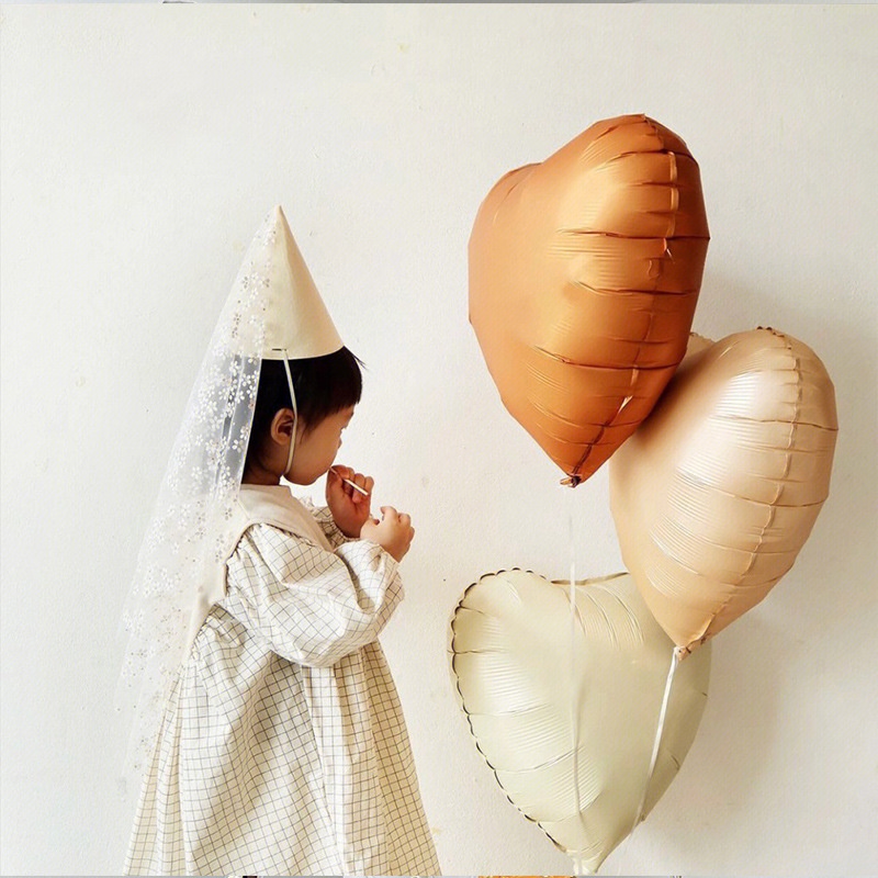 [SG] NEW!! 40inch Large 0-9 number foil balloon Retro Cream Caramel ...