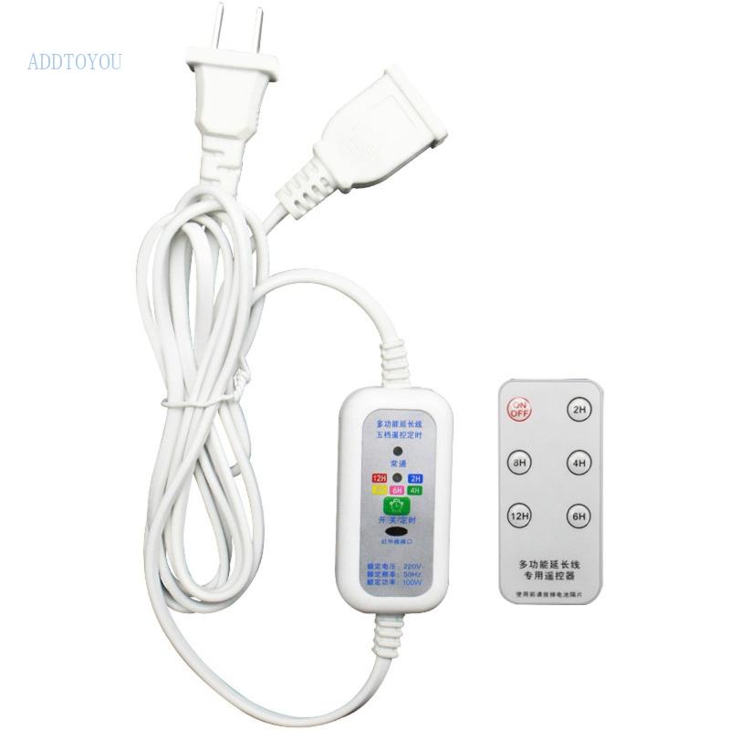 【3C】 110V 220V 100W US Plug Extension Indoor Wireless Remote Control ...