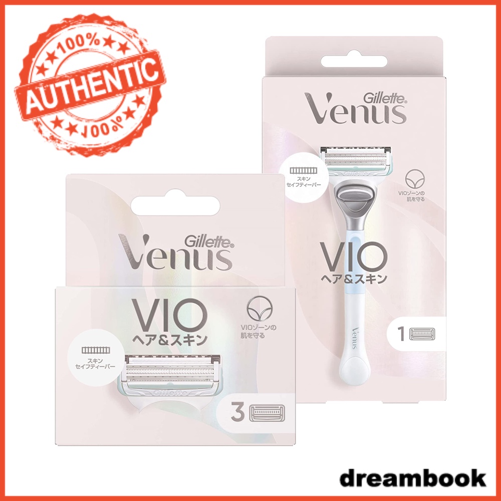 P&G Gillette Venus VIO Razor Holder with Blade (1pc) / Replacement Blades (3pcs) | Shopee Singapore