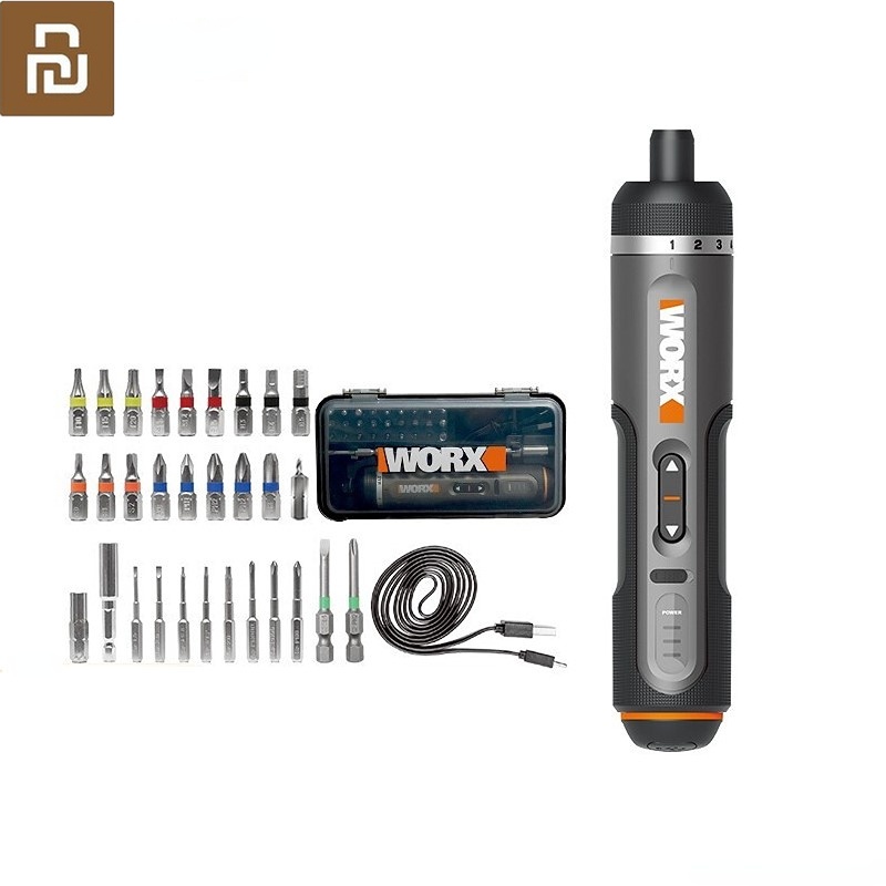 Xiaomi Mijia WORX 4V Mini Electrical Screwdriver Set WX242 Smart ...