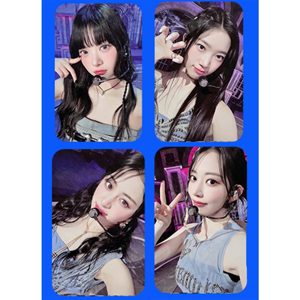 5pcs/set LESSERAFIM UNNFORGIVEN New Album MAKESTAR Photocards KAZUHA EUNCHAE SAKURA YUNJIN ...