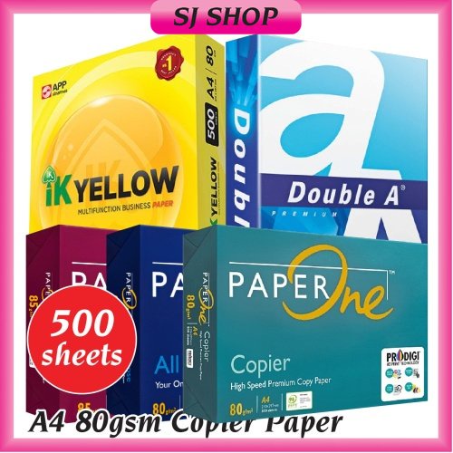 A4 80gsm Copier Paper | A4 Photostat Paper | A4 IK Yellow | A4 Double A ...