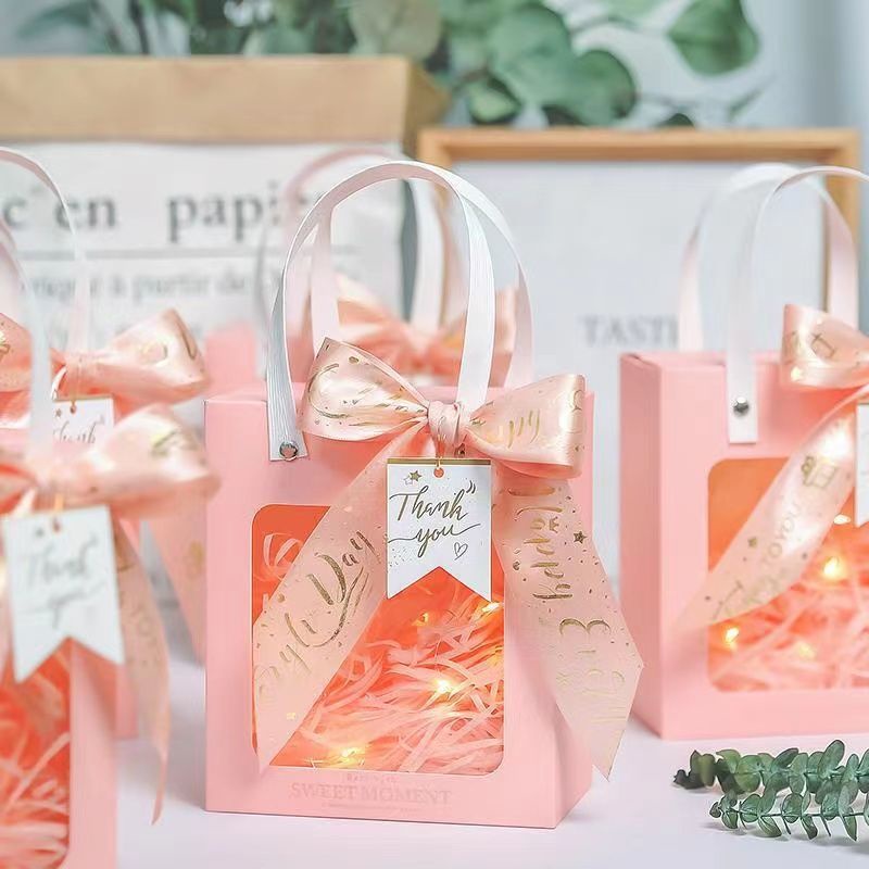 [CHEN] Window Tote Bag/Transparent Bag/Window Bag/Gift Box Packaging ...