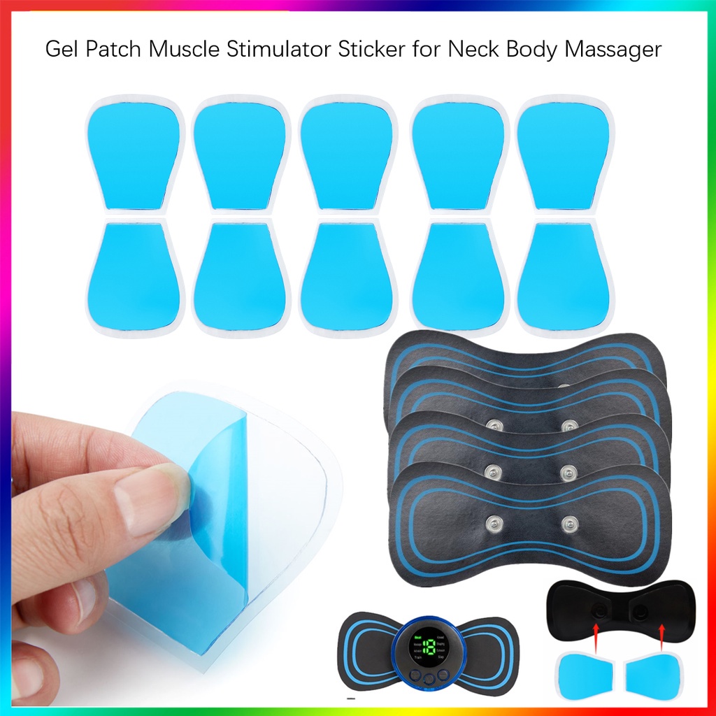 Gel Patch for EMS Neck Massager Trainer Hip Exerciser Replacement Body ...