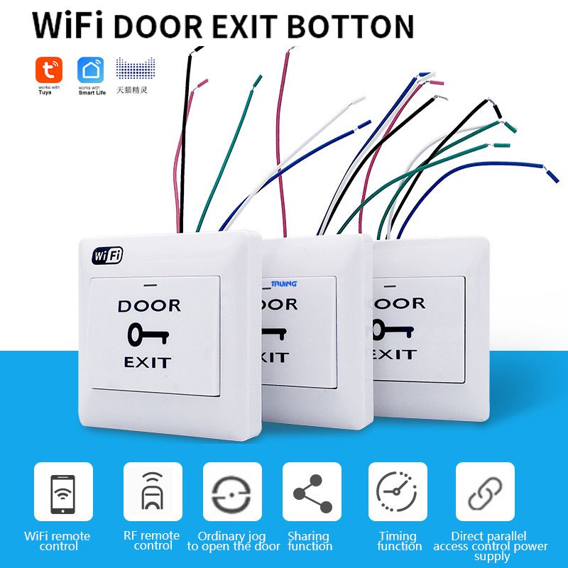 WIFI Smart Door Access Control System Switch Smart Life App Wireless ...