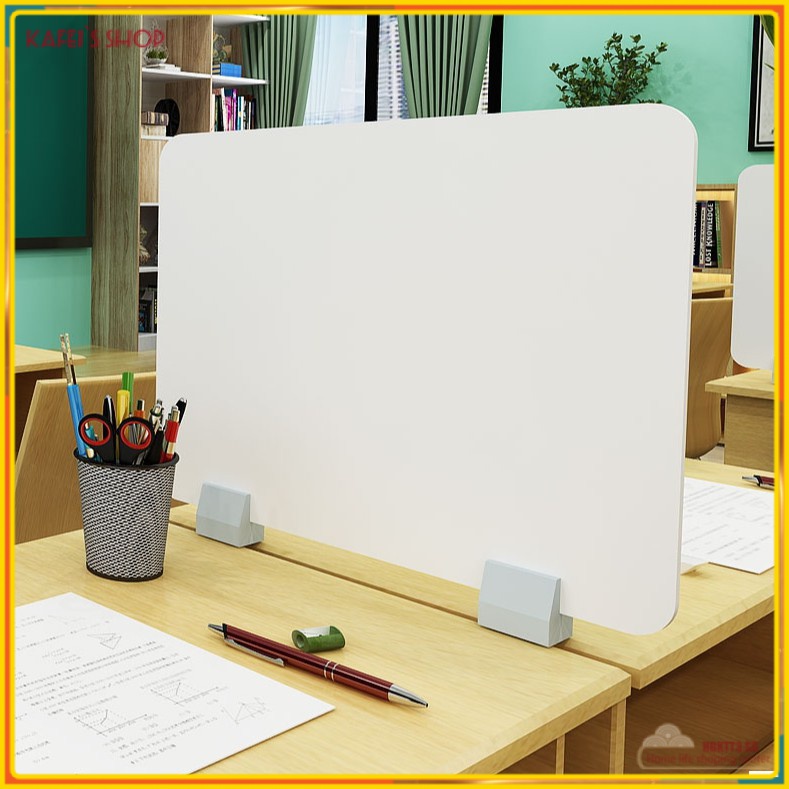 Student desk baffle office desktop partition | Shopee Singapore