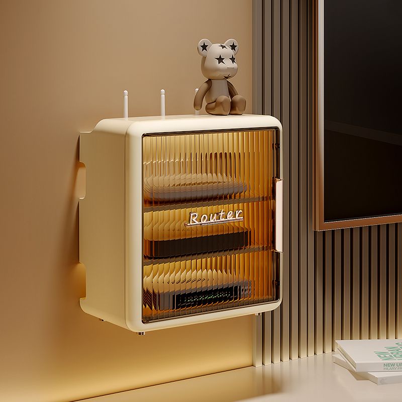 Router Storage Box WiFi Wireless Optical Modem TV Set-Top Box Wall ...