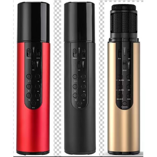 K1 Wireless Four M11gic Sound Bluetooth Microphone For Live Bro11dc11st ...