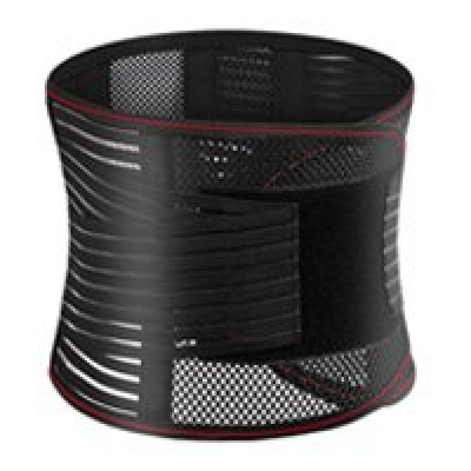 🎈HOT🎈 Waist Back Support Belts Waist Trainer Compression Springs Spine ...
