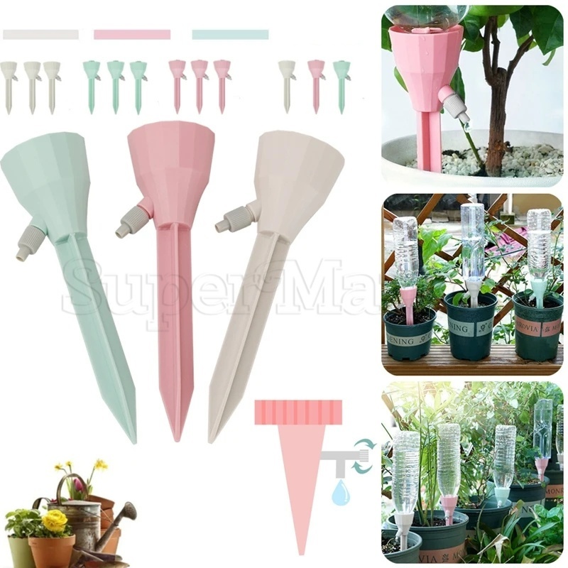 Auto Drip Irrigation System Home Garden Irrigation Tool Adjustable Drip ...