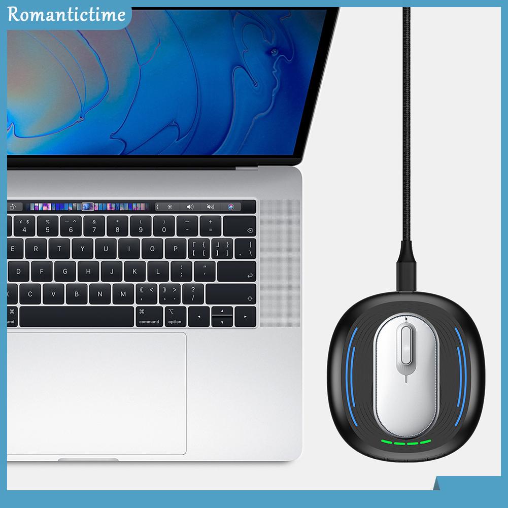 Romantic Mouse Mover Automatic Mouse Jiggler Mover RGB Lights with ON ...