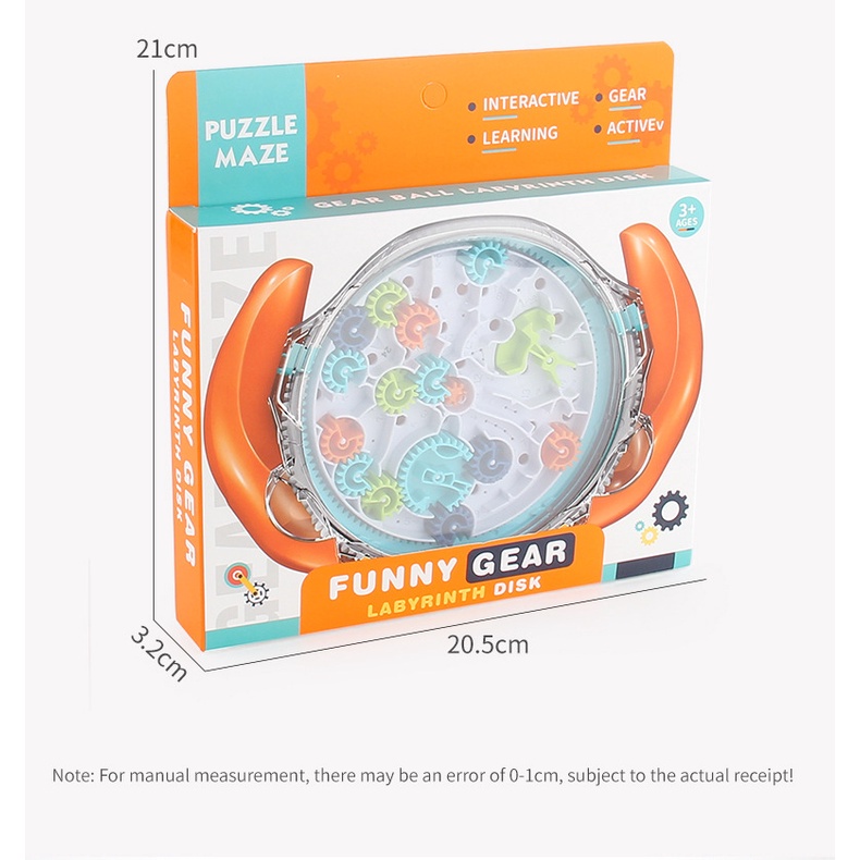 Gear Maze Ball 3D Palm Maze Plate Brain Teaser | Shopee Singapore