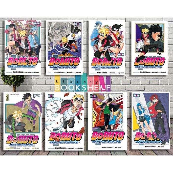 Boruto Comic: Naruto Next Generations, Vol. (1-17) (English) | Shopee ...