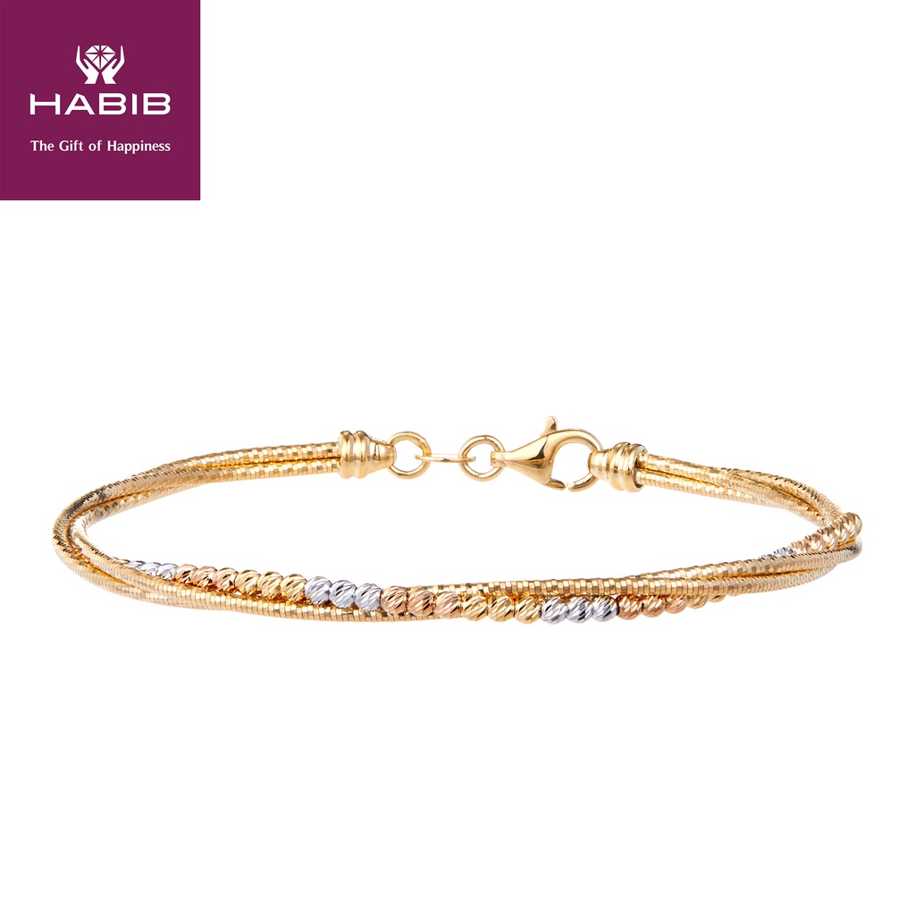 Habib rose gold bracelet store