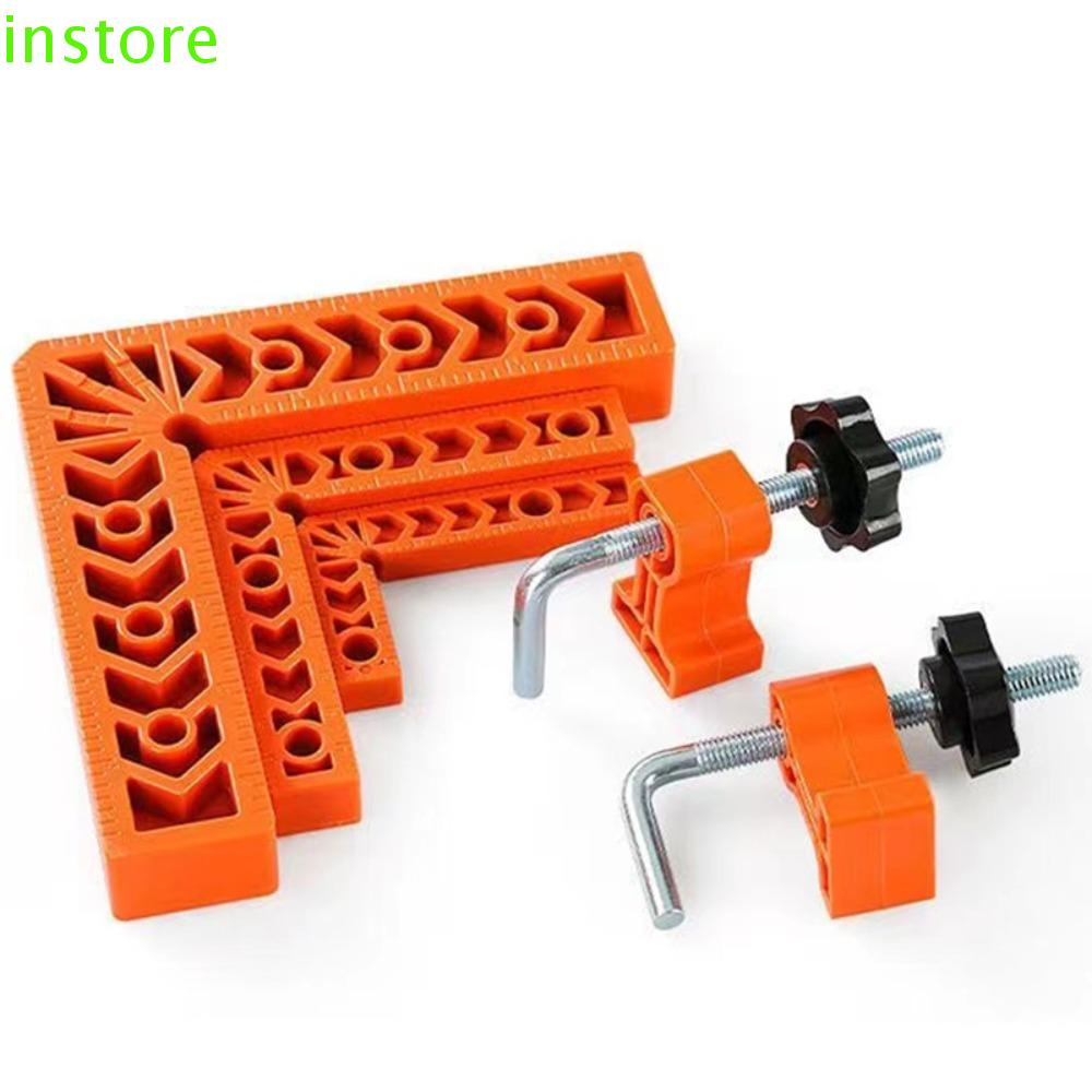 INSTORE Right Angle Ruler Locator 90 Degrees L-Shaped Auxiliary Fixture ...