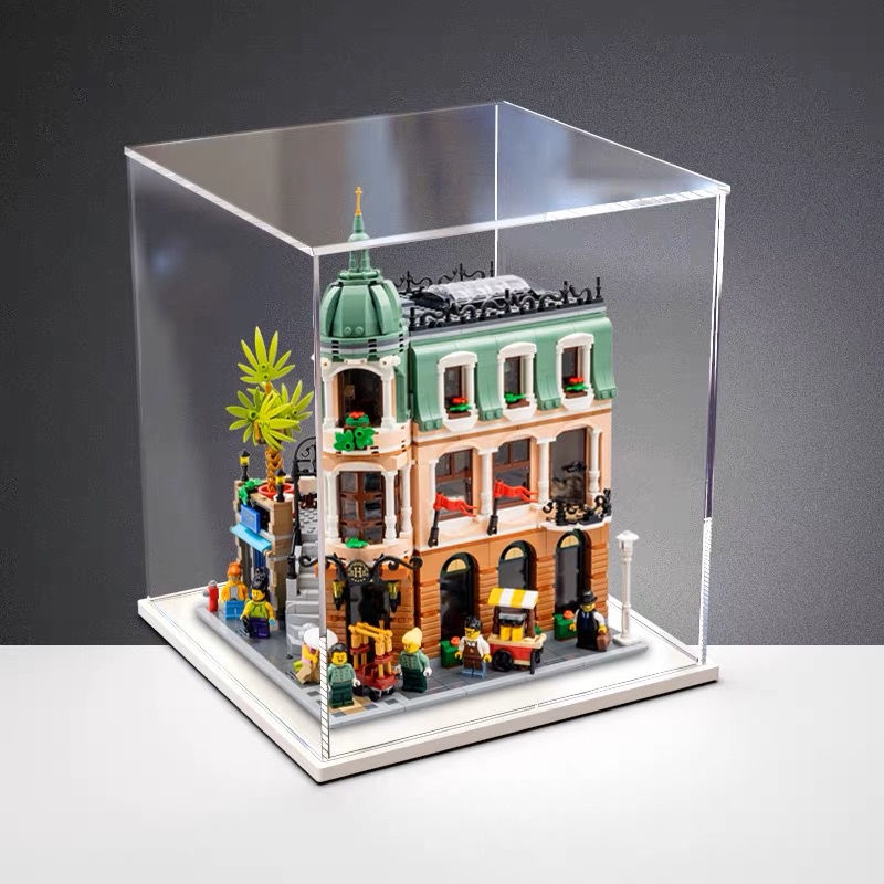 Handmade Display Box Acrylic Cover Transparent Model Dustproof Box ...