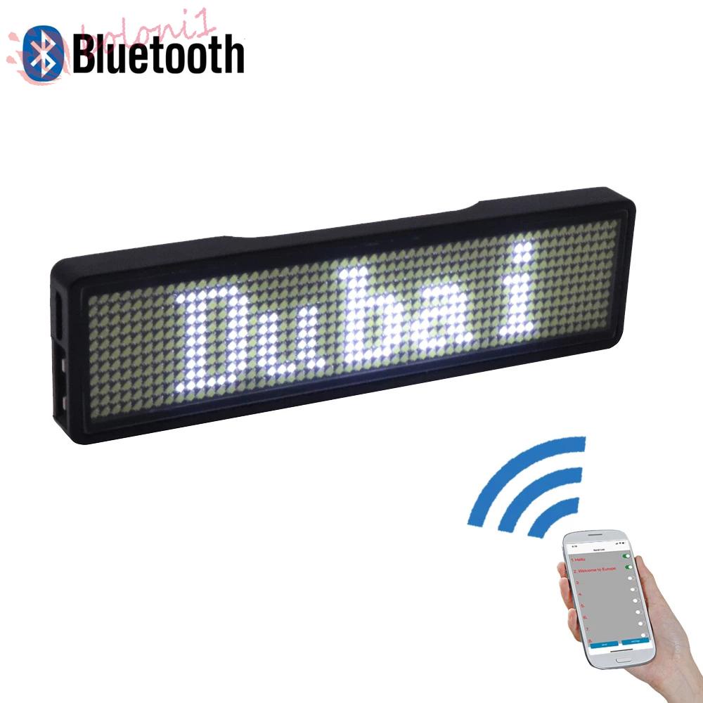 [READY STOCK] Programmable LED Display Insignia Digital LED Badge LED ...