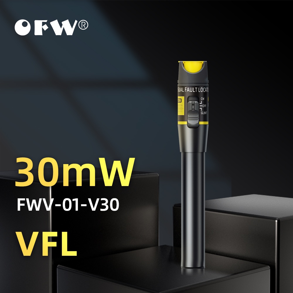 Visual Fault Locator 30mW/20mW/10mW Fiber Optic Cable Tester FC/SC/ST ...