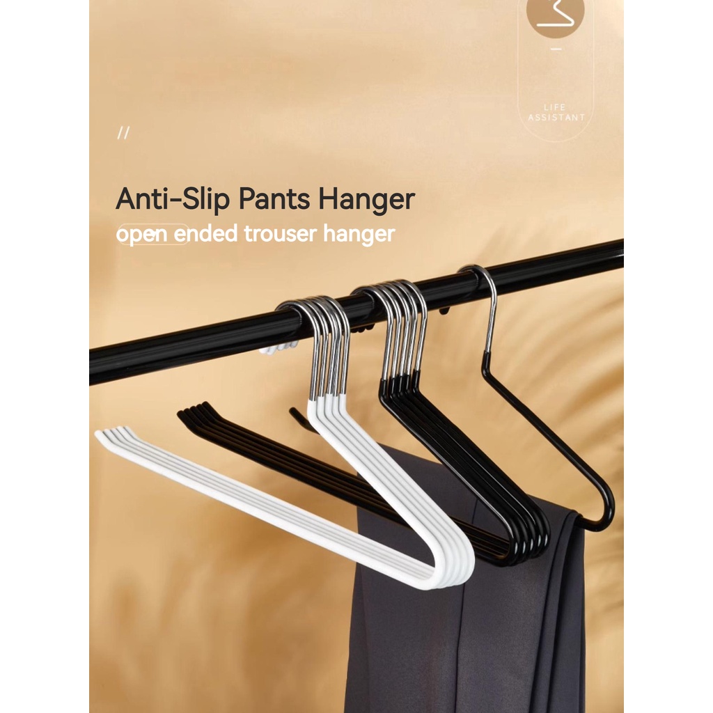 SDS 1PC Anti-Slip Pants Hanger, Z ShapeTrousers Hangers, Wardrobe ...