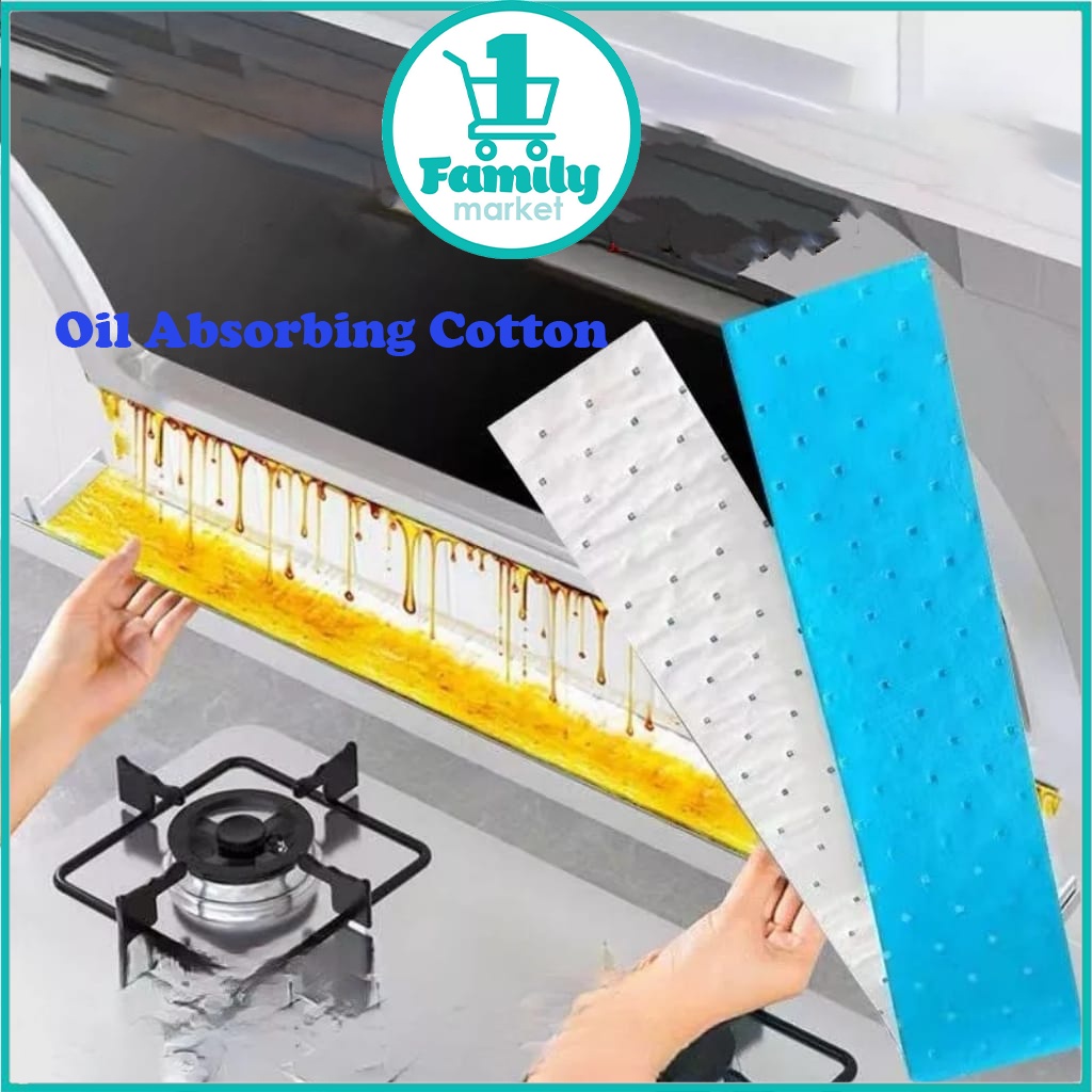 Range Hood Universal Oil-Absorbent Tampon Kitchen Dedicated Side Box ...