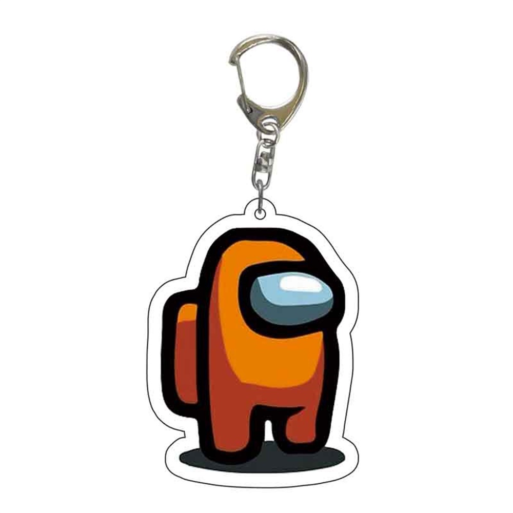 Anime Game Among Us Keychain Crewmates/Imposter Car Keychains for Men ...