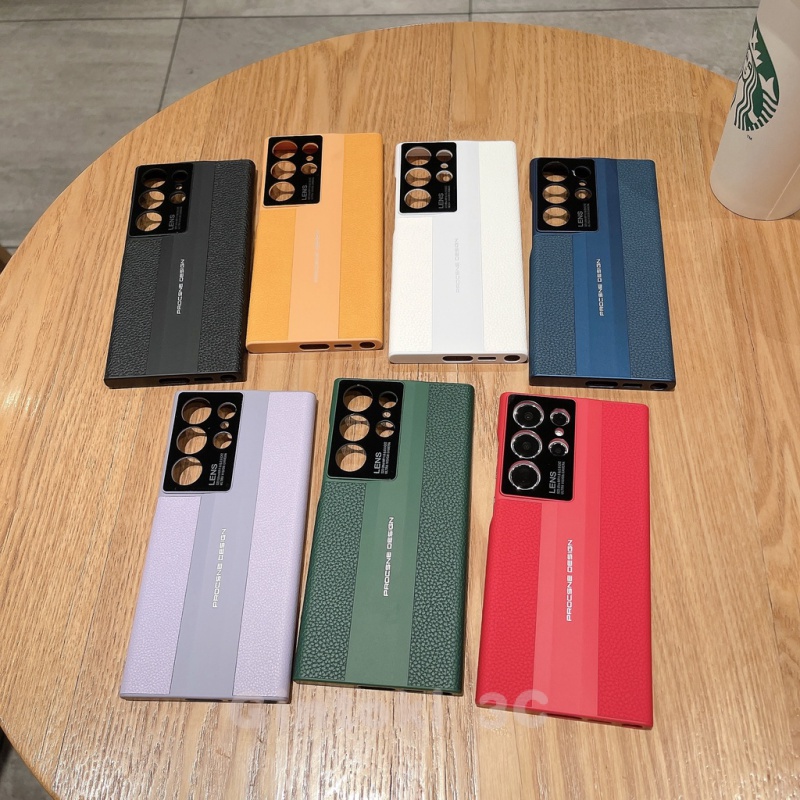 【7 Colors】Samsung S23 Ultra Casing S23 Cover Porsche Hard Case Camera ...