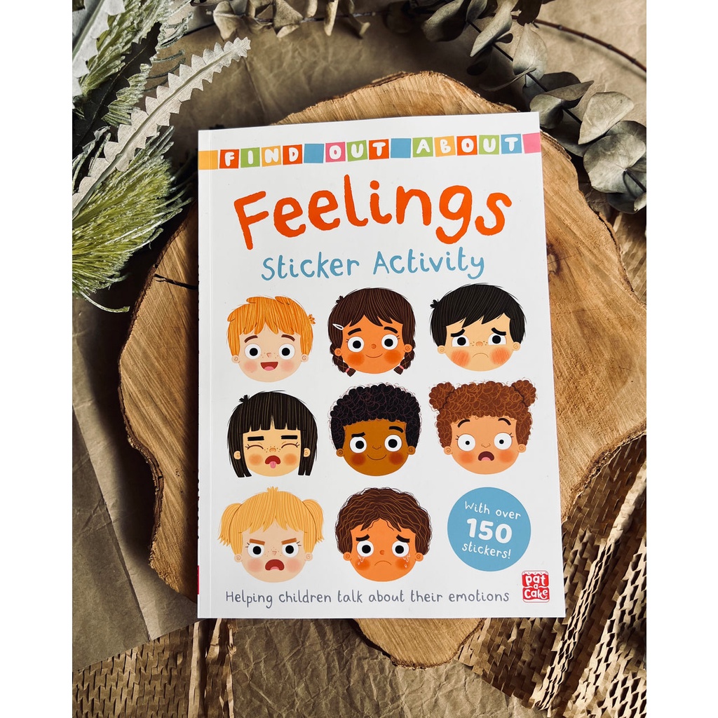 Find Out About: Feelings Sticker Activity (Helping children talk about ...
