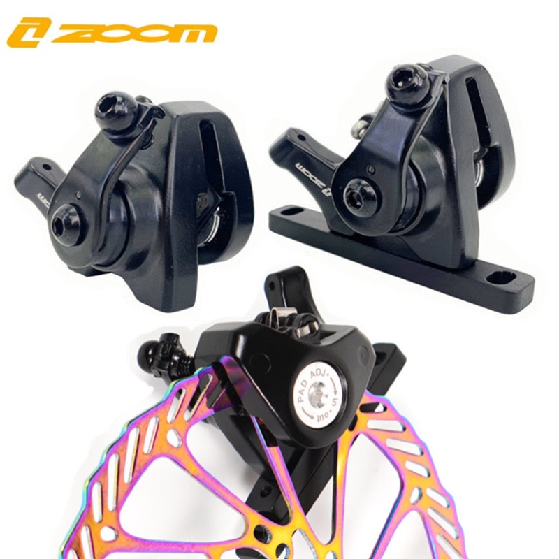 ZOOM Road Bike Mechanical Disk Brake Caliper 140mm 160mm Aluminum Alloy ...