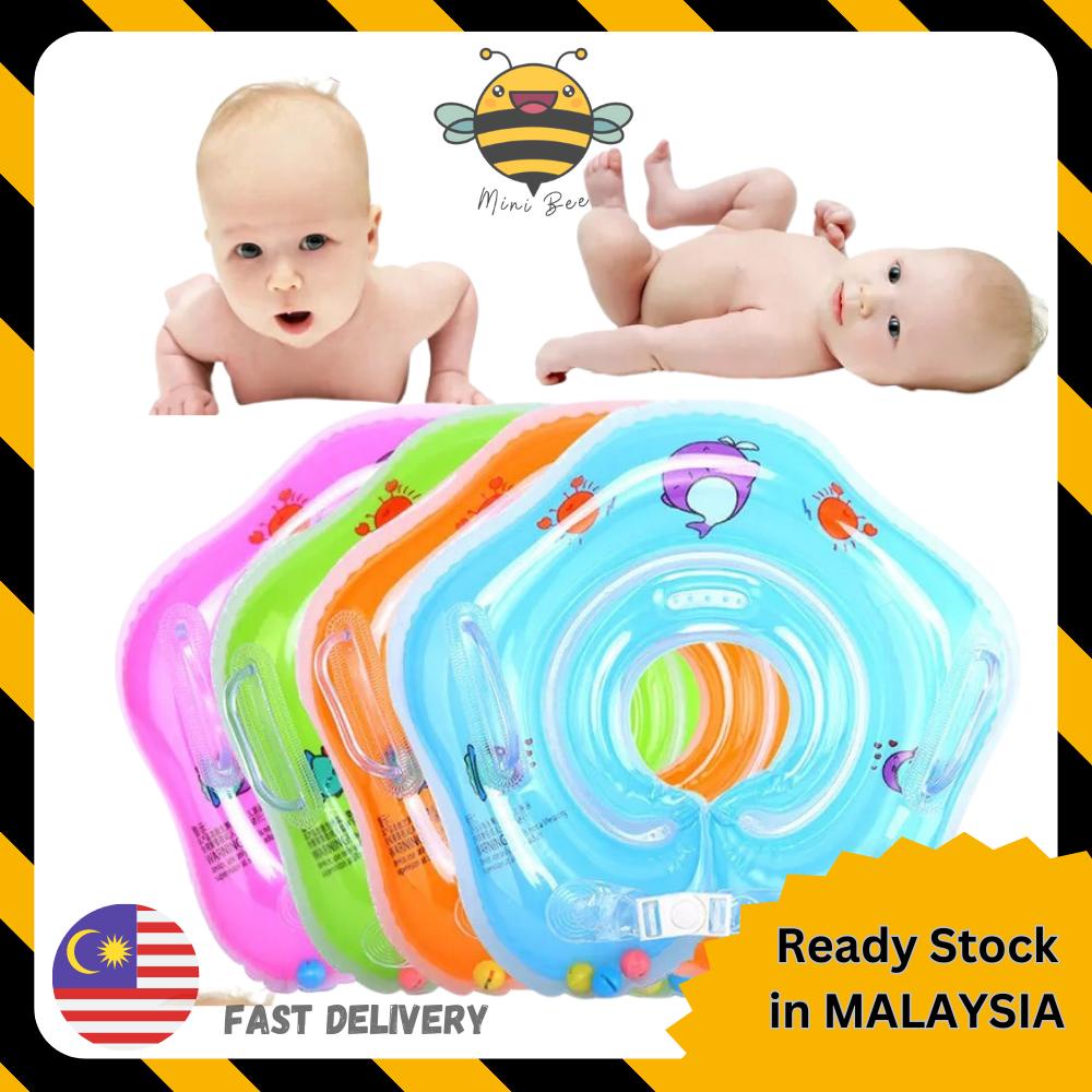Inflatable Swimming Ring Neck Float Protection Kids Swimming Pool Toys ...