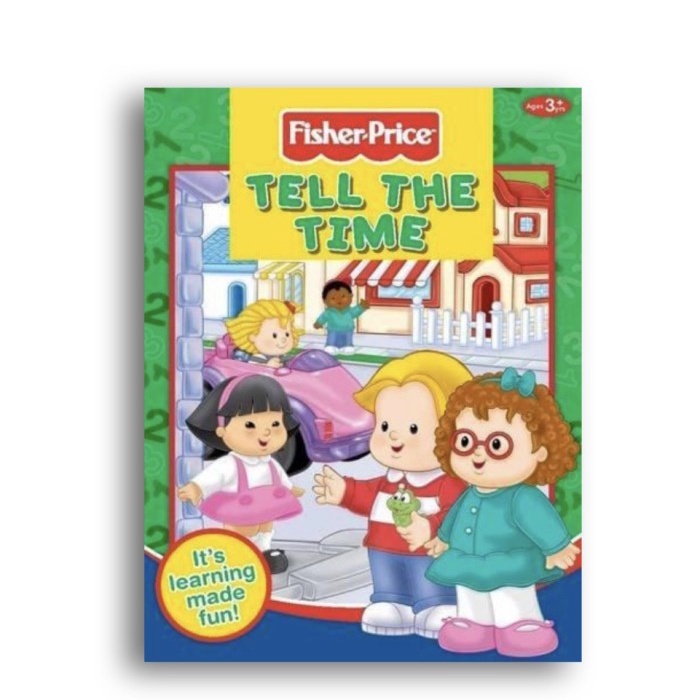 Fisher Price Tell The Time Workbook Fisher Price Book | Shopee Singapore