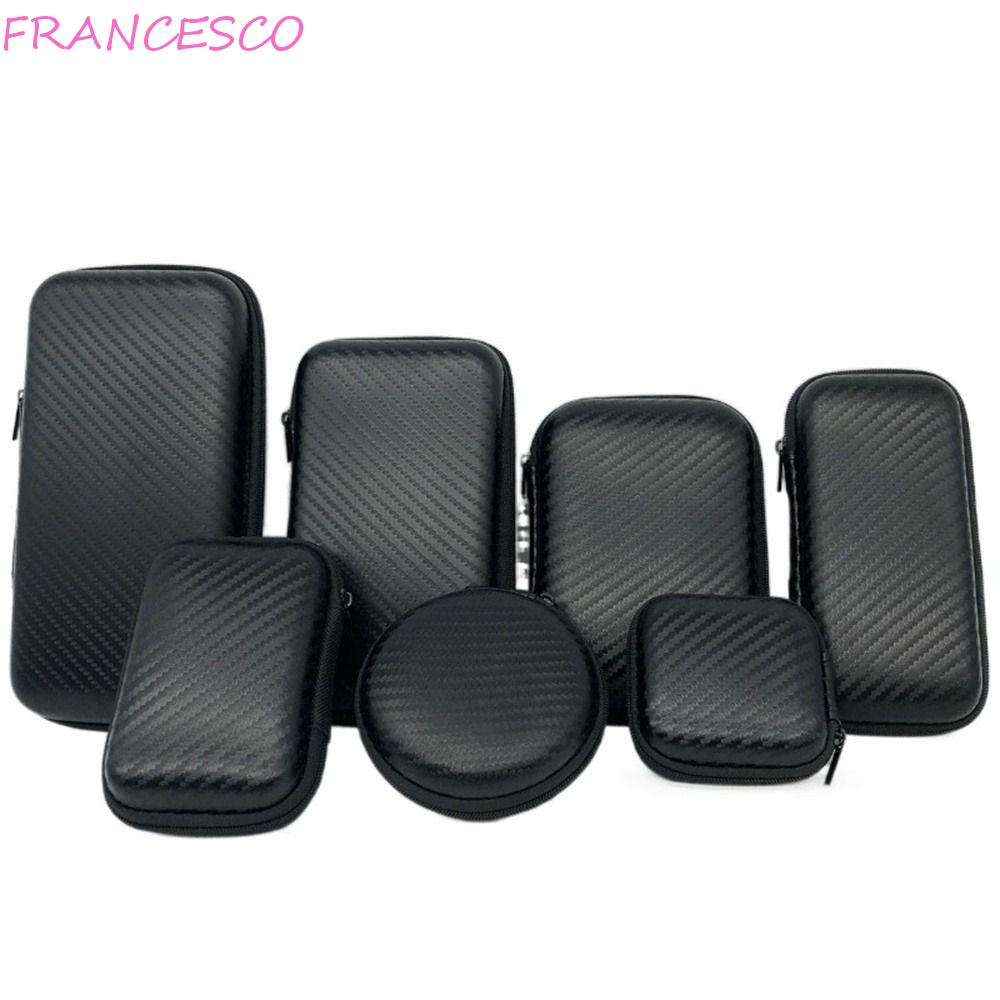 FRANCESCO EVA Zipper Bag Earphone Accessory Coin Purse Headphone Mini ...