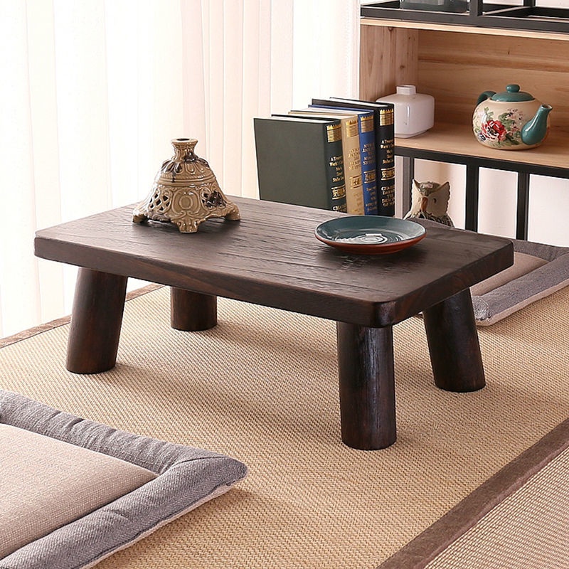 Tatami Coffee Table Bay Window Table Solid Wood Tea Table Low Table ...