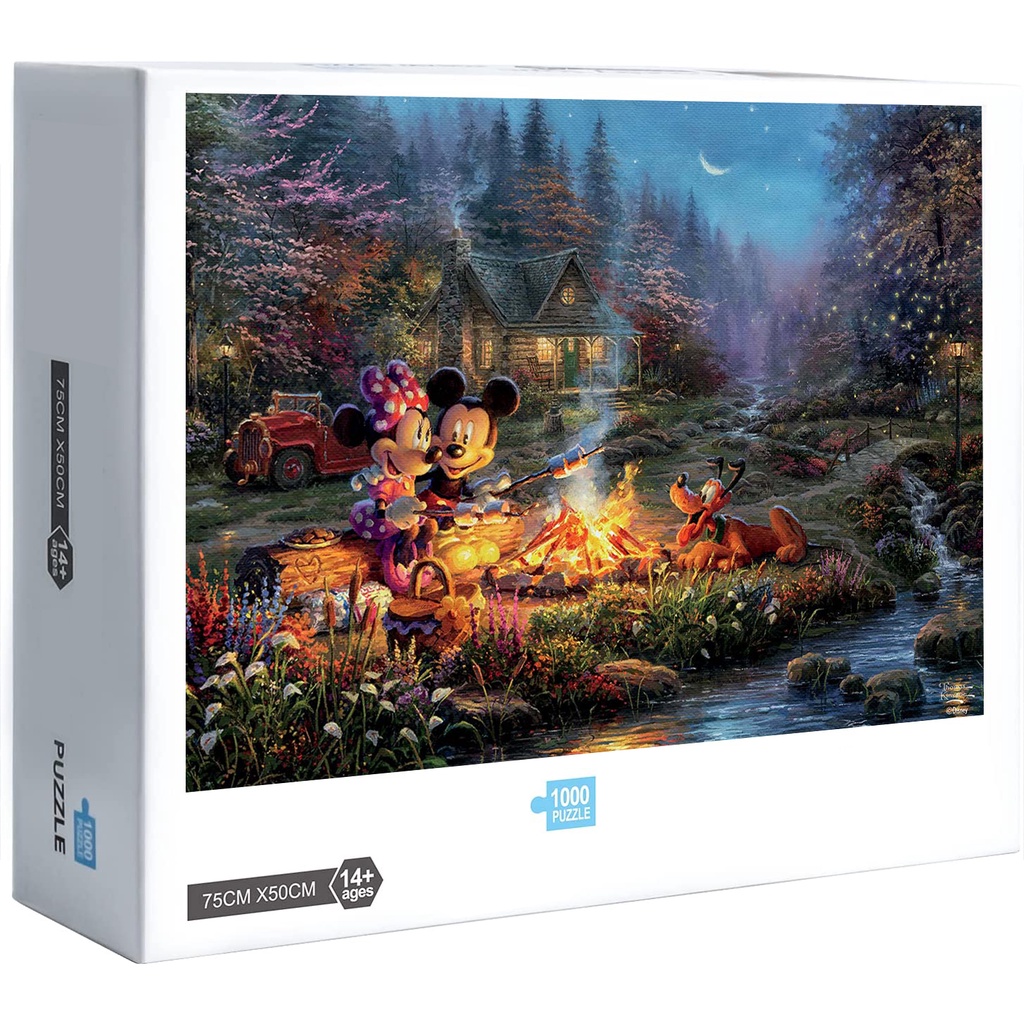 New Disney Mickey Mouse and Donald Duck Jigsaw Puzzles 1000 Pcs Jigsaw ...