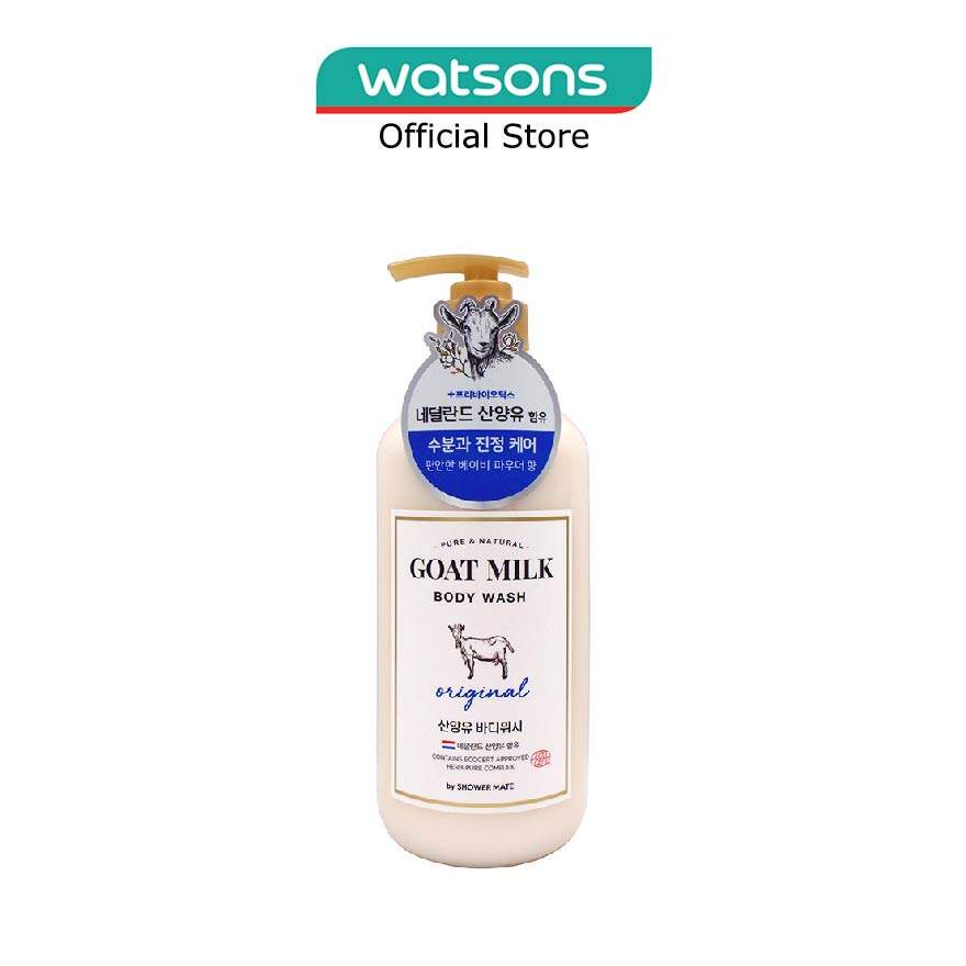 SHOWERMATE Goat Milk Body Wash (Original), Contains Prebiotics And ...