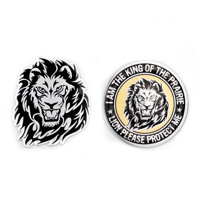 Car personality animal lion logo lion club stickers body stickers fun ...