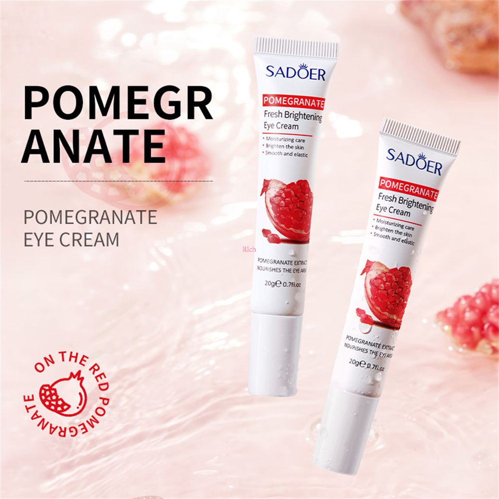 1PC SADOER Aloe Vera Vitamin C Moisturizing Eye Cream Anti Dark Circle ...
