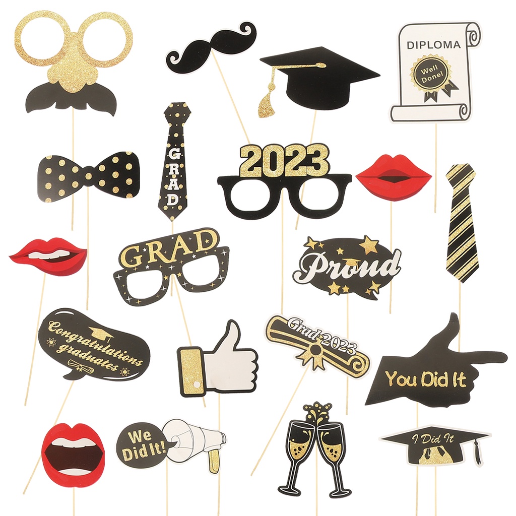 [READY STOCK] Photography Accessories Party Photobooth Props Congrats ...