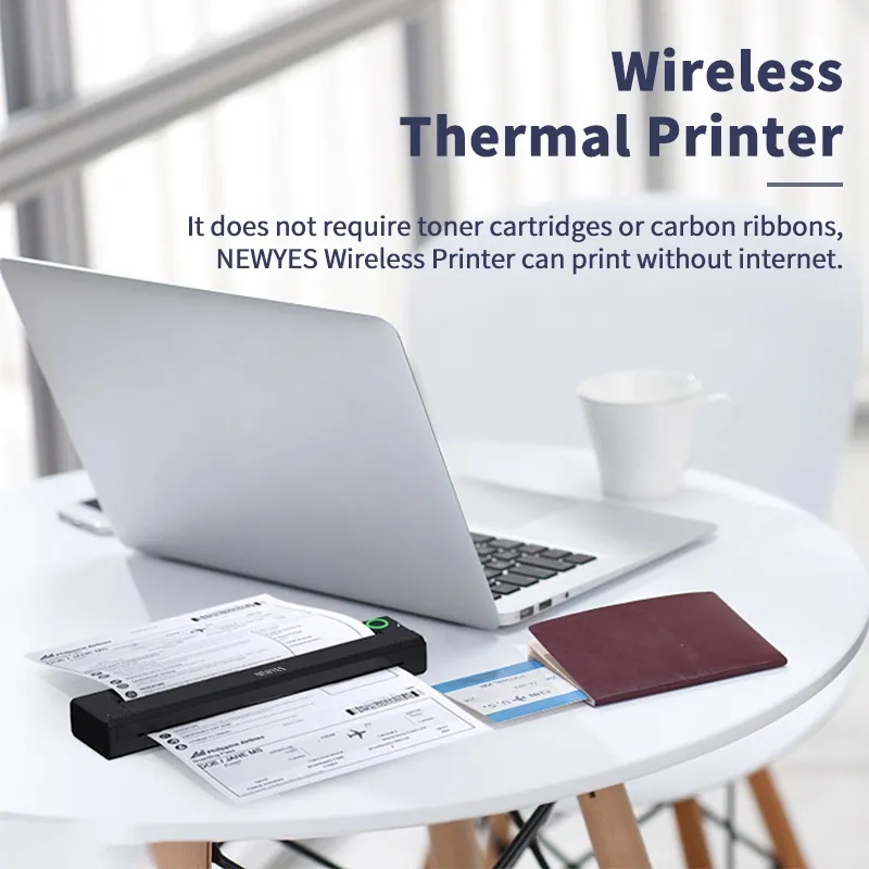 A4 size Wireless BT Mini Printer Document Smart A4 Size Portable ...