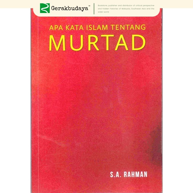 What Islam Says About Murtad -SA Rahman Rahman Rahman Rahman | Shopee ...