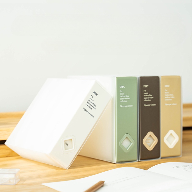 24 Holder CD Ablum DVD Case, CD Case Holders DVD Binder Wallet Hard ...
