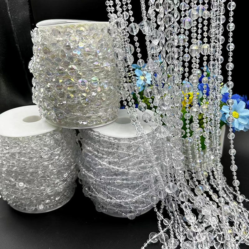 Acrylic Bead Curtain Crystal String Curtain Stage Ceiling Decoration ...