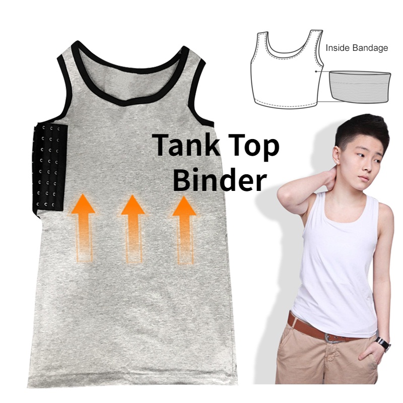 Undershirts Bandage Chest Breast Vest Tank Top Binder Corset Breathable